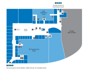 Retail and dining at Brookfield Place Toronto